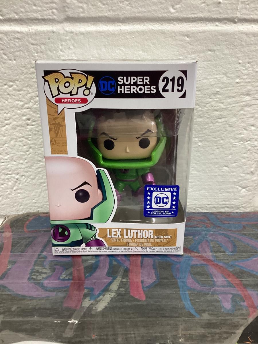 Funko pop, DC superhero 219 Lex Luthor | EstateSales.org