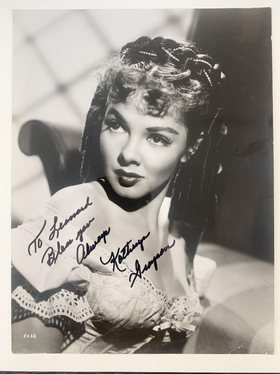 Kathryn Grayson signed photo | EstateSales.org