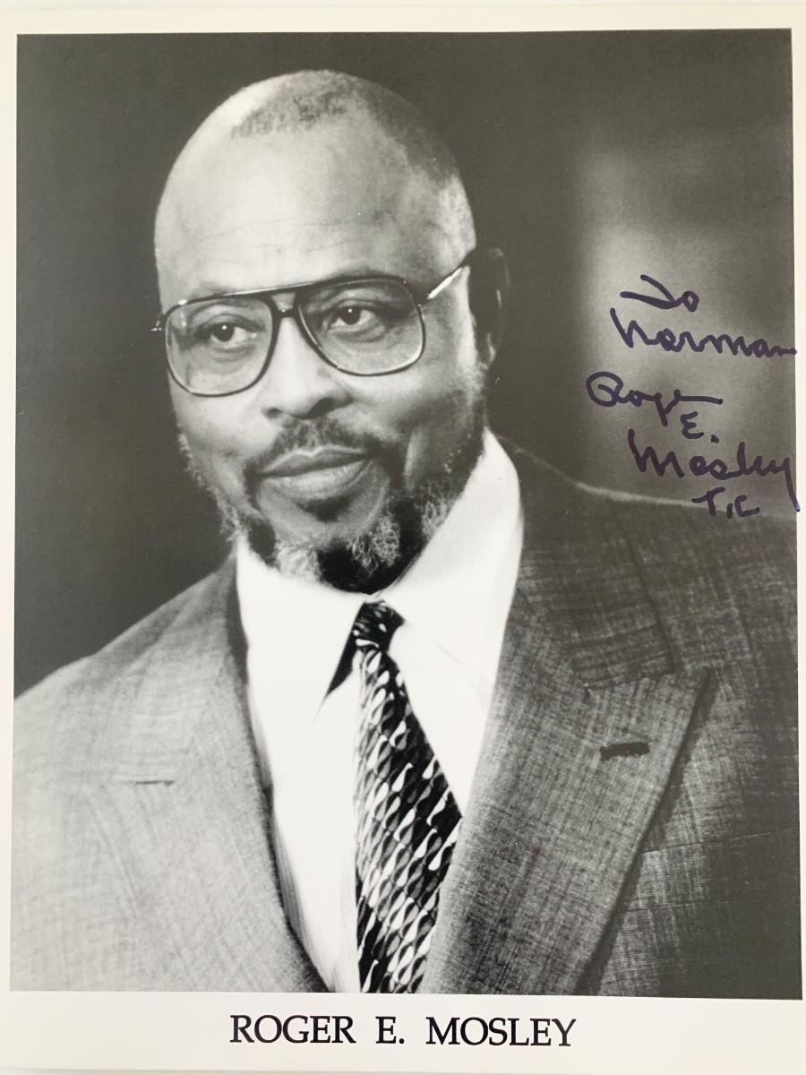 Roger E. Mosley signed photo | EstateSales.org