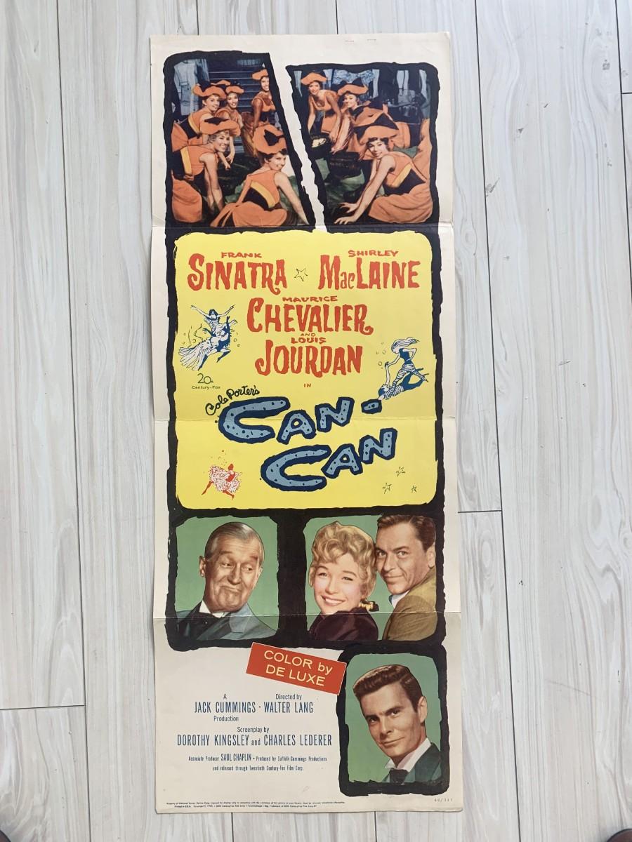 Can-Can original 1960 vintage movie poster | EstateSales.org