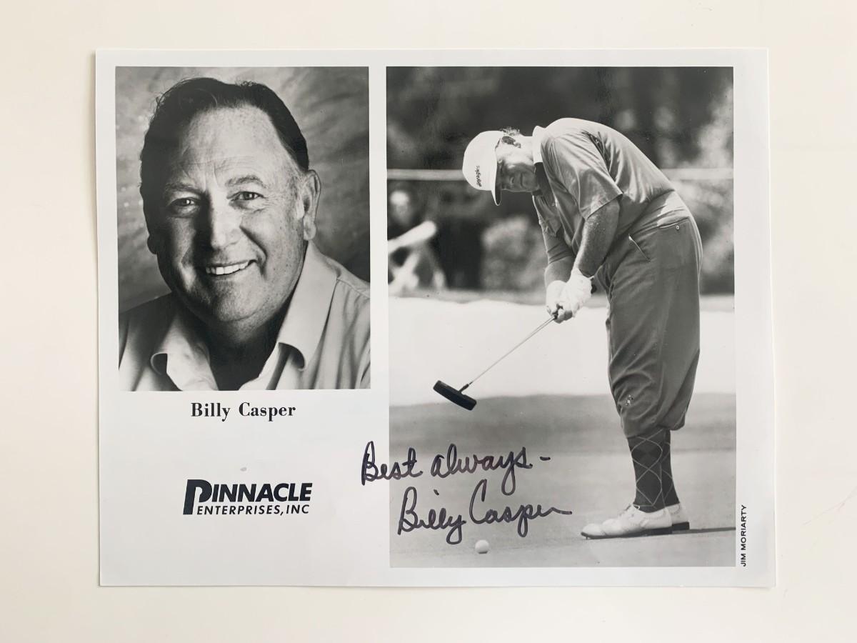 Billy Casper Signed Photo | EstateSales.org