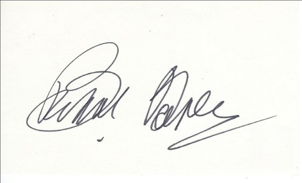 Binnie Barnes original signature | EstateSales.org
