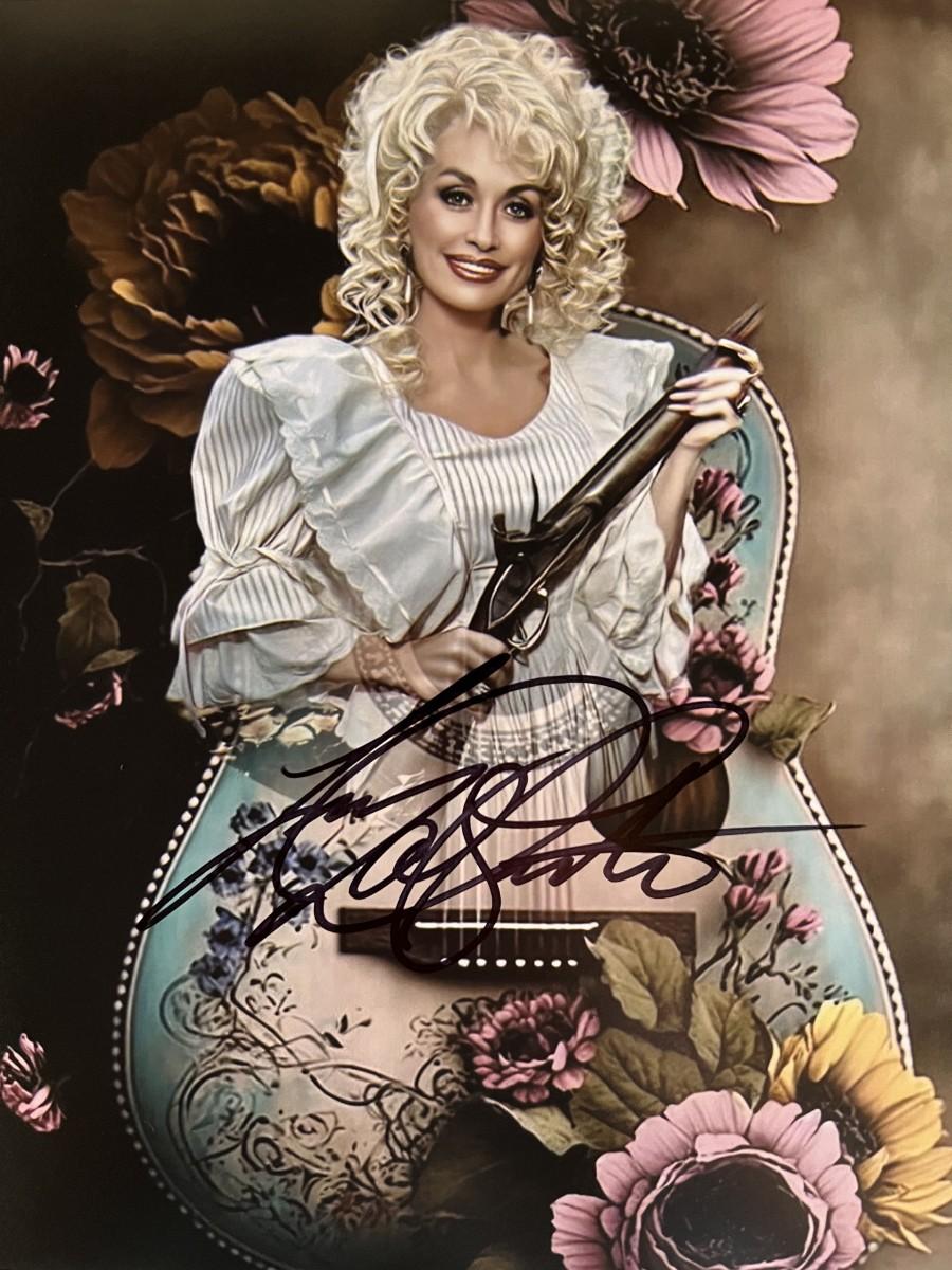 Dolly Parton Signed Photo