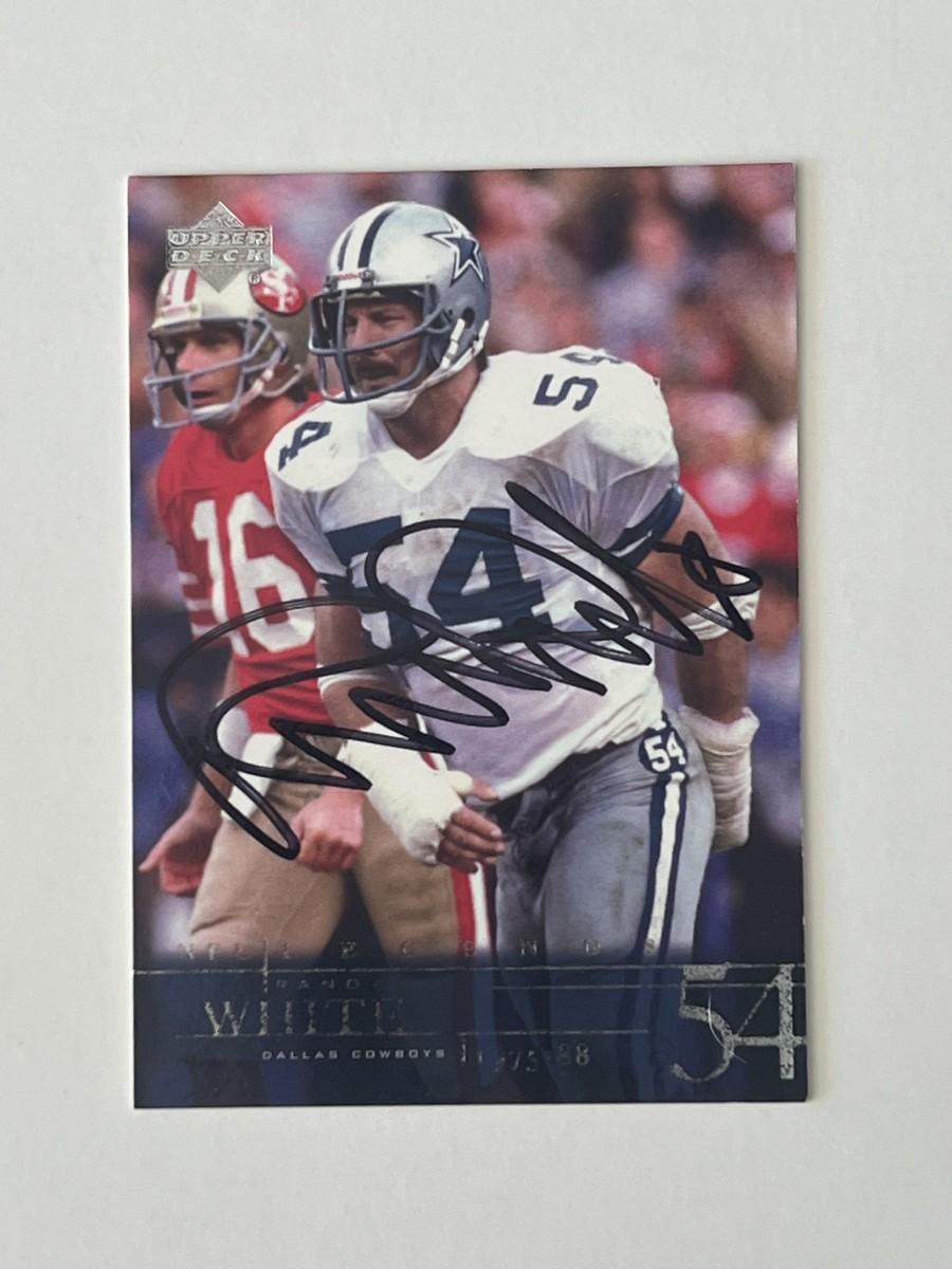 Dallas Cowboys Randy White 2001 Upper Deck #19 signed trading card ...