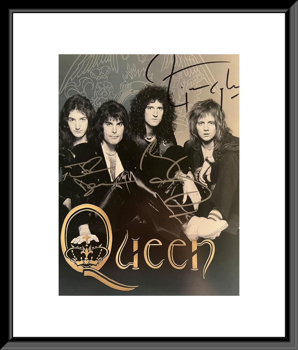 Queen band signed photo | EstateSales.org