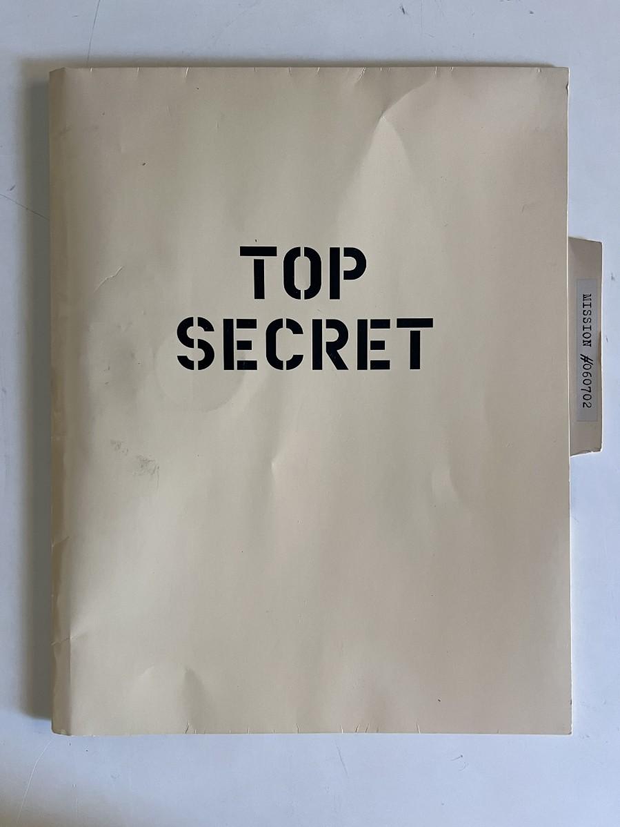 Bad Company Top Secret file movie prop | EstateSales.org