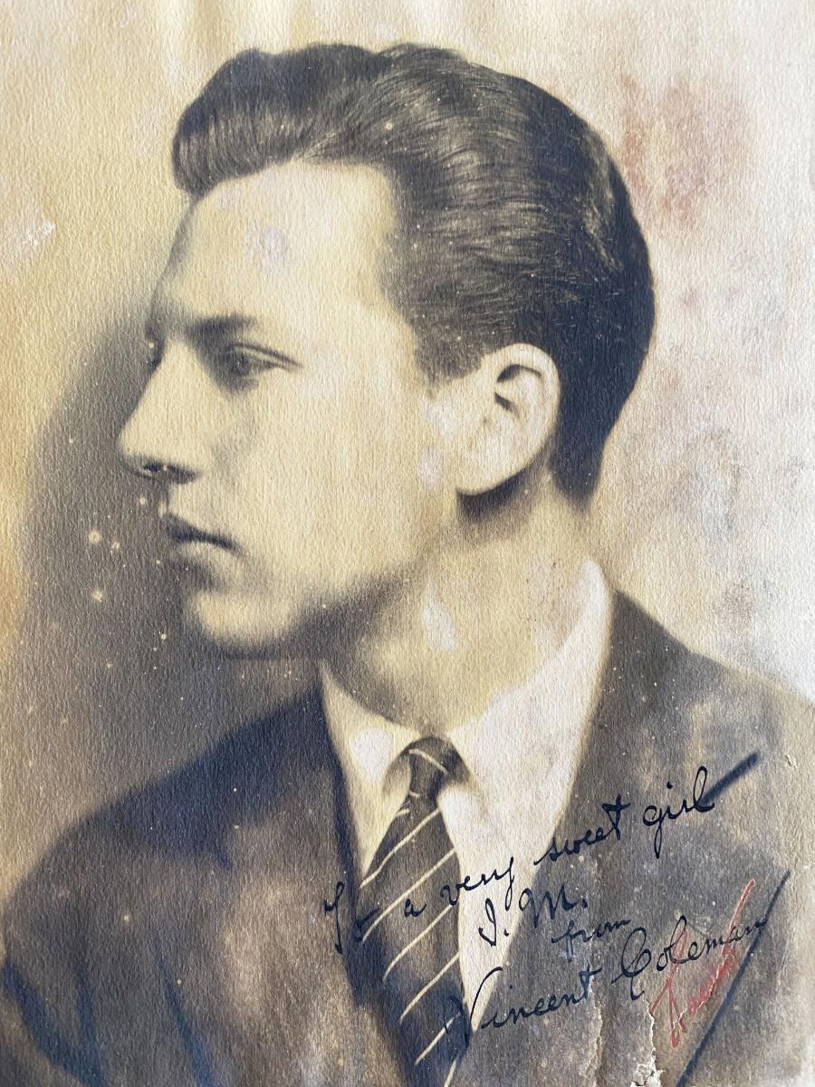 Vincent Coleman signed photo | EstateSales.org