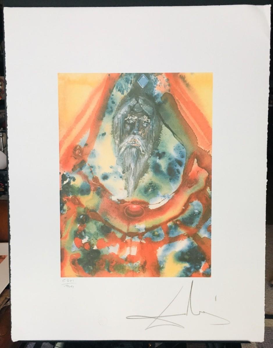 Salvador Dali Signed LE Lithograph | EstateSales.org