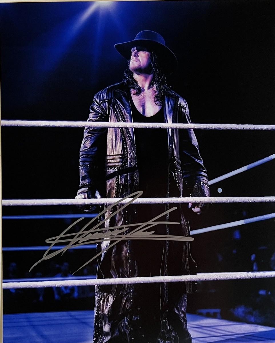 The Undertaker signed photo | EstateSales.org