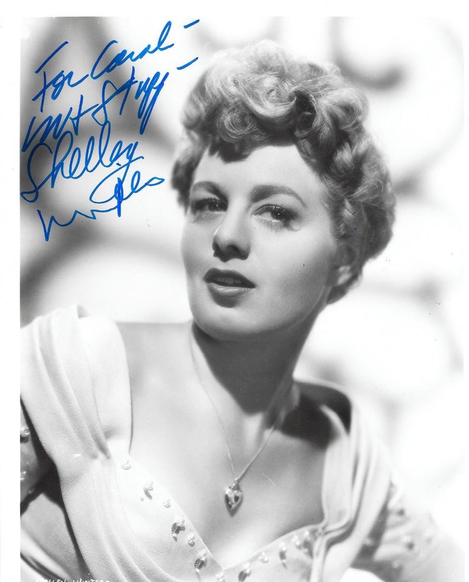 Shelley Winters signed photo | EstateSales.org