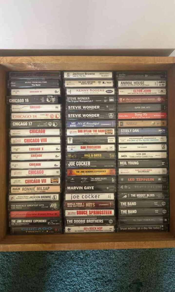 Classic Rock On Cassette: Chicago, Jimmy Hendrix, Bruce Springsteen ...