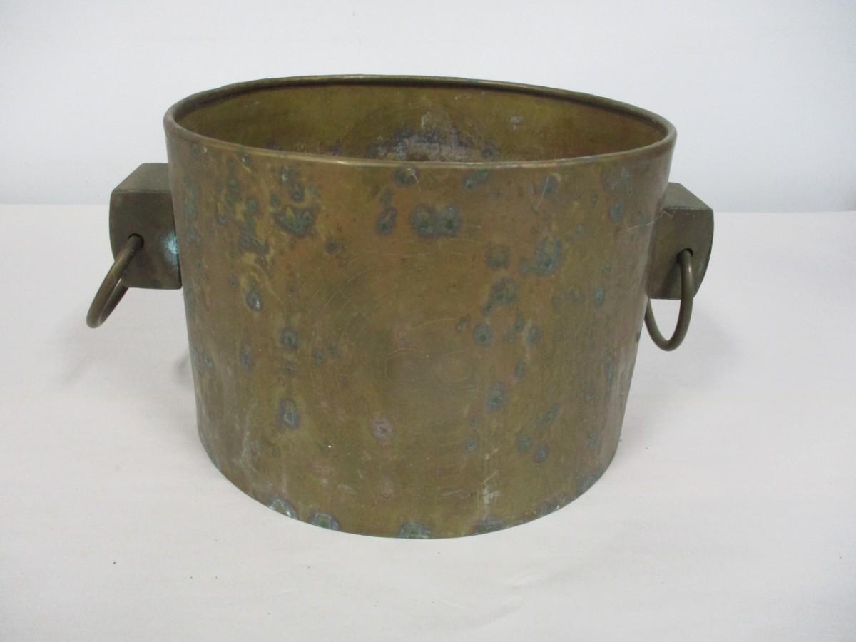 Vintage Brass Pot