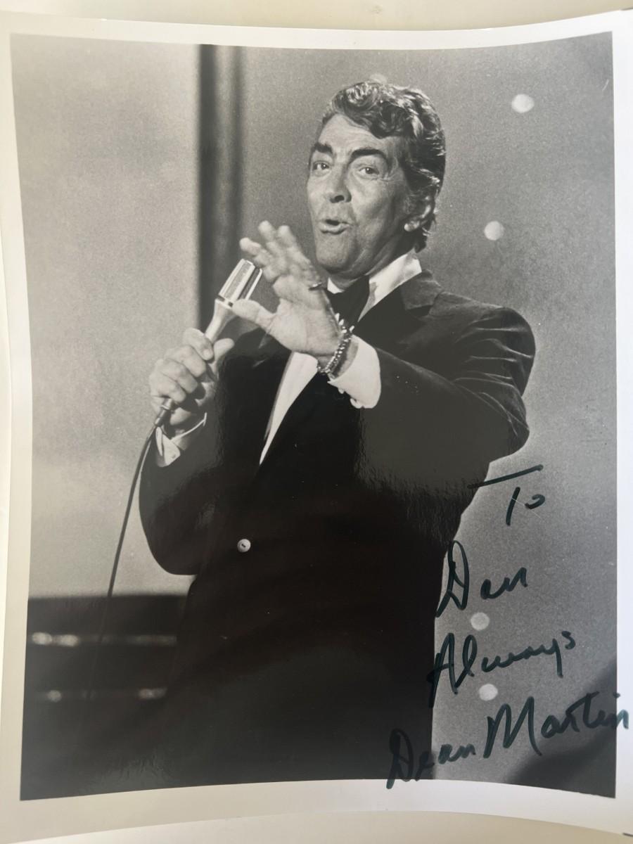 Dean Martin signed photo | EstateSales.org