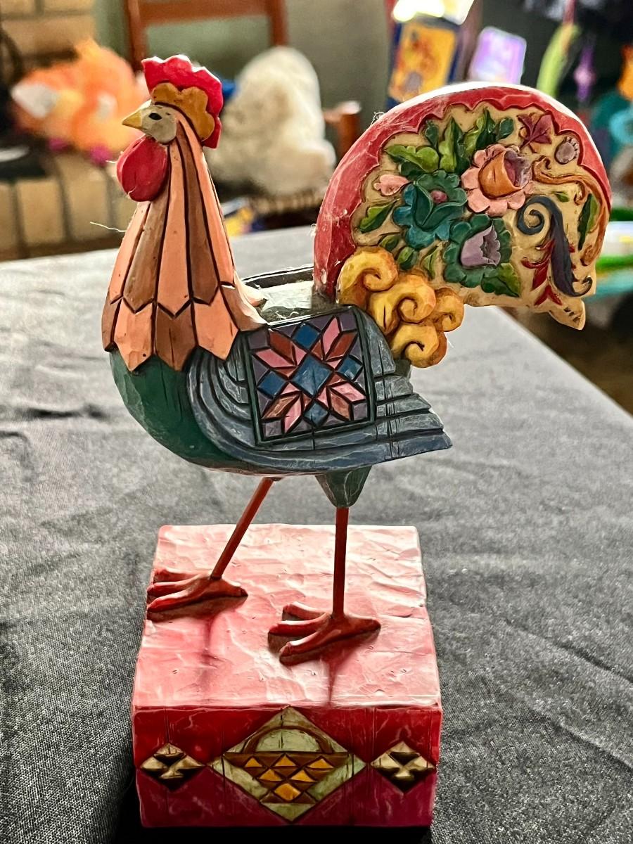 Jim Shore Rooster | EstateSales.org
