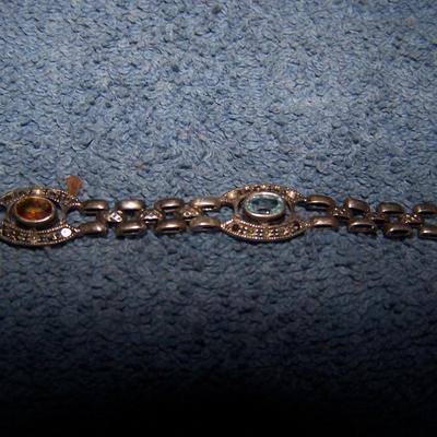 LOT 58 GREAT VINTAGE STERLING SILVER BRACELETS CHARMS | EstateSales.org