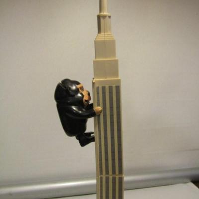 Vintage Plastic Empire State Building Coin Bank with King Kong- Approx ...