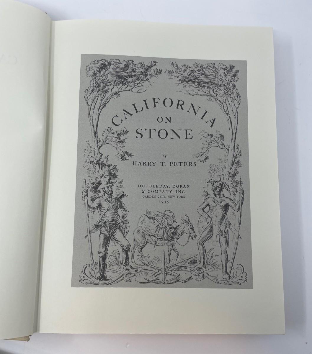 Harry T Peters, California on Stone | EstateSales.org