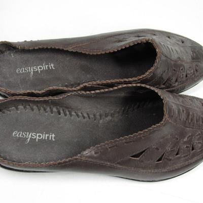 Easy Spirit Dolly Women's Size 8 1/2 WW Brown Slip on Shoes ...