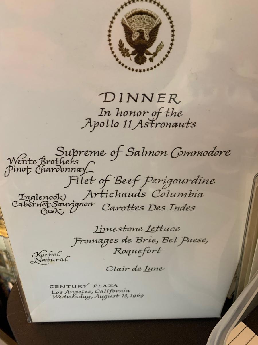 Apollo 11 Astronauts Dinner Invite & Photos | EstateSales.org