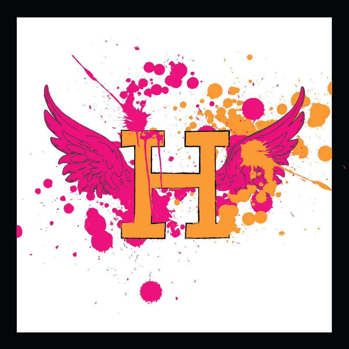 Flying H original fashion art | EstateSales.org