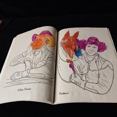 VINTAGE GENE AUTRY COLOR BOOK | EstateSales.org