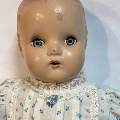 Vintage Horsman Horseman Doll Sleepy Eyes 18" with lips parted ...