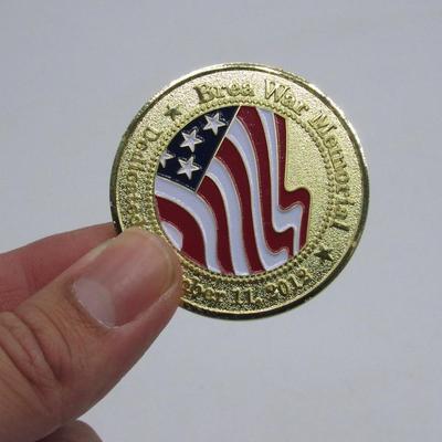 Remembrance Challenge Coin Brea War Memorial Dedication 9-11-12 ...