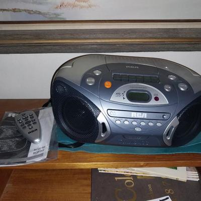 RCA PORTABLE CD/STEREO PLAYER WITH REMOTE | EstateSales.org