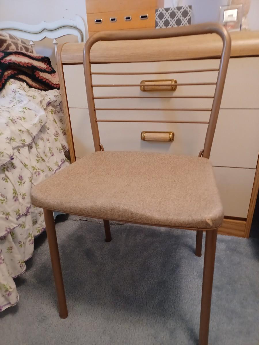 mcm metal chair | EstateSales.org