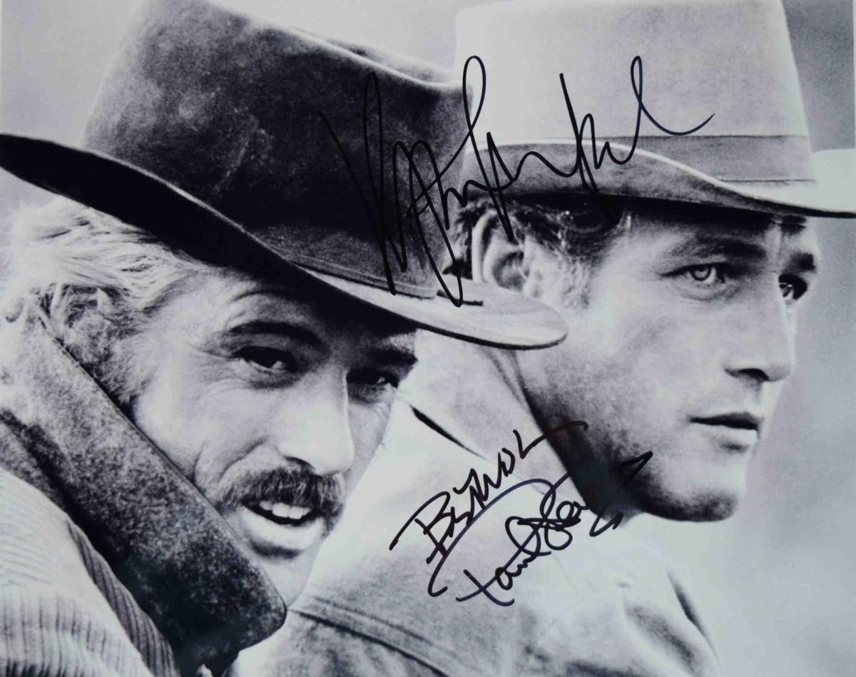Butch Cassidy and the Sundance Kid signed portrait photo | EstateSales.org