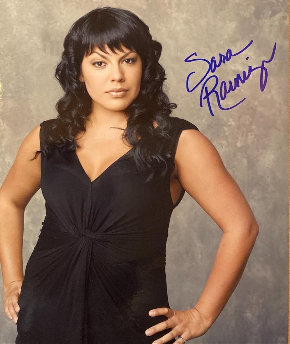 Sara Ramirez signed photo | EstateSales.org