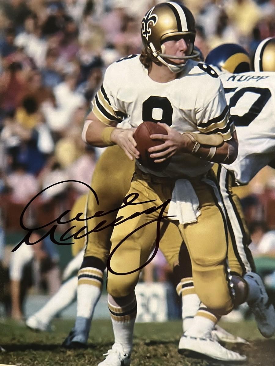 New Orleans Saints Quarterback Archie Manning signed photo ...