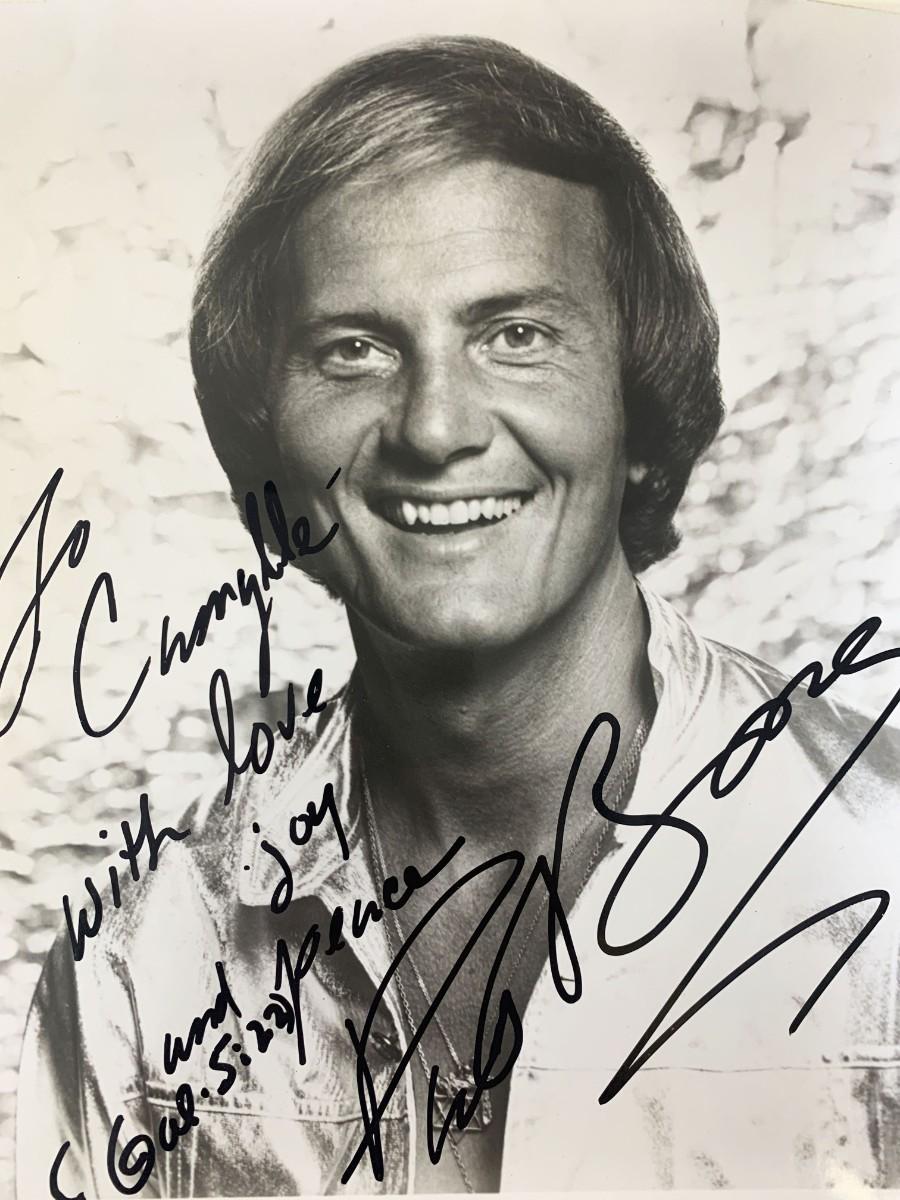 Pat Boone signed photo | EstateSales.org