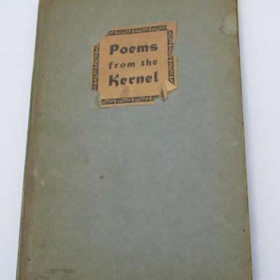 Poems from the Kernel The College Press Los Angeles California 1939 Vintage Poetry Book ...