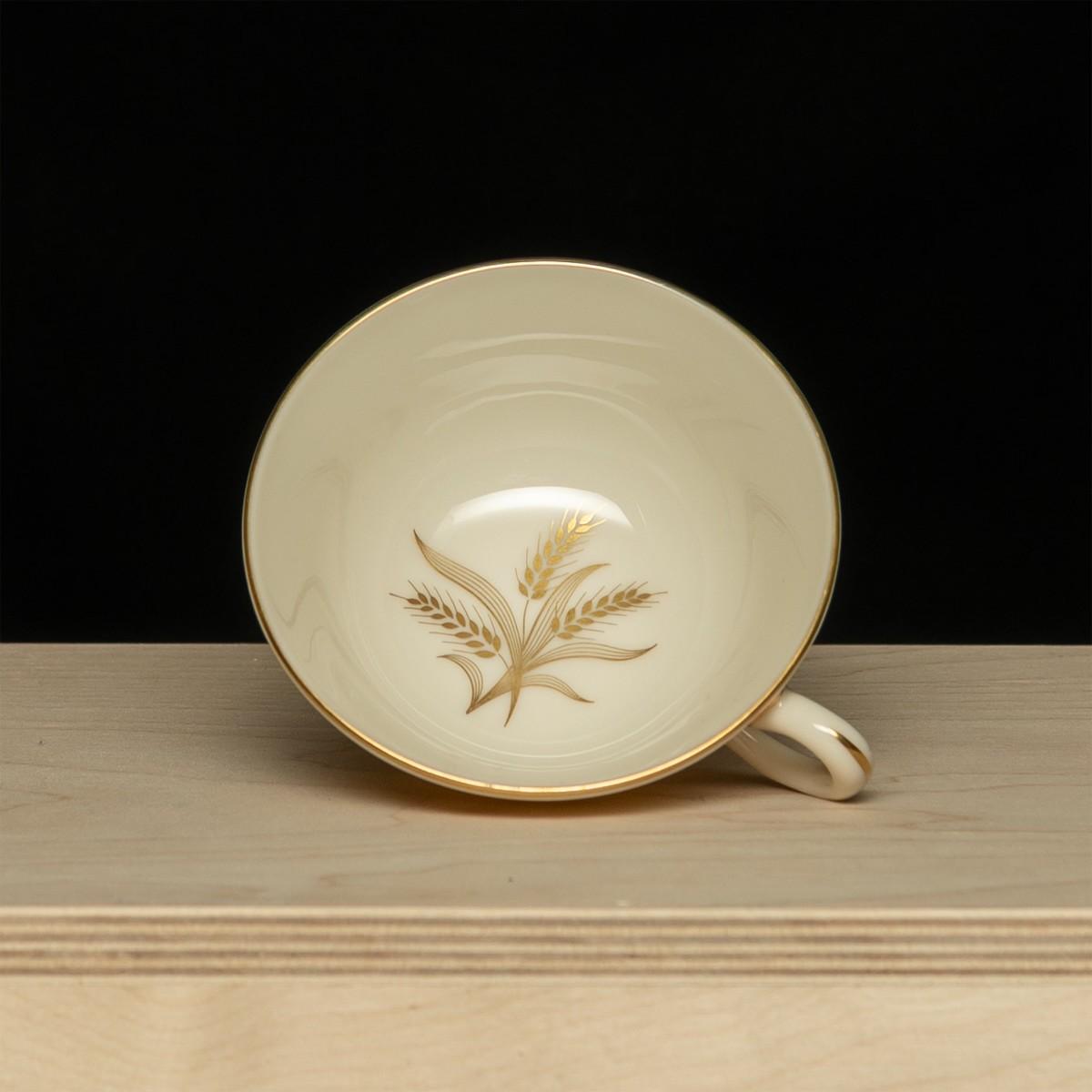 Vintage Lenox Harvest Gold Wheat China Set | EstateSales.org