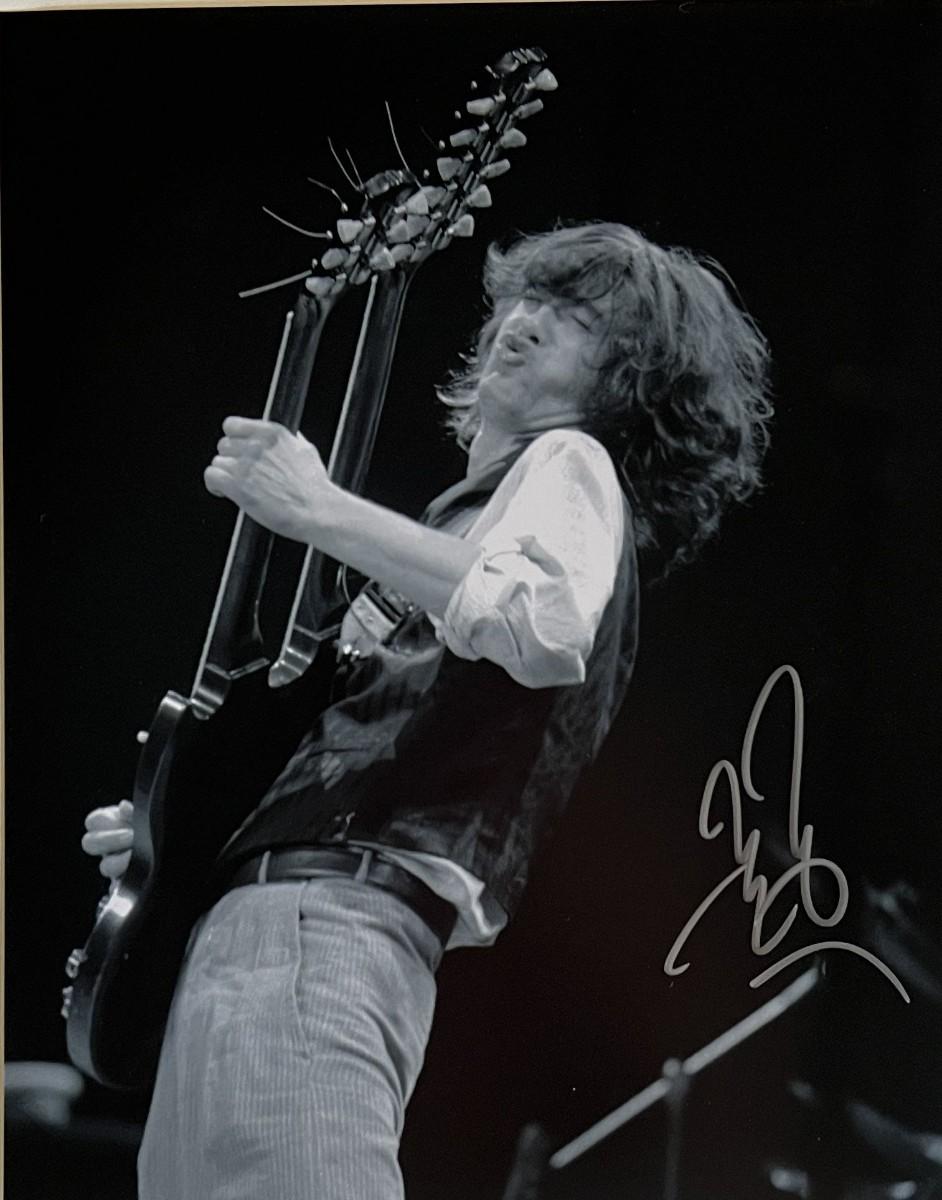 Led Zeppelin Jimmy Page signed photo | EstateSales.org