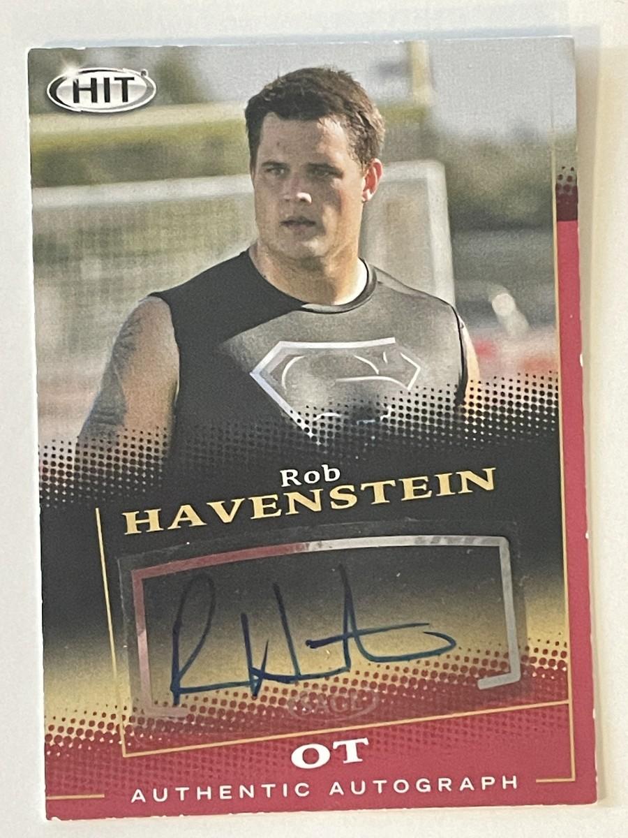 Rob Havenstein signed autograph card | EstateSales.org