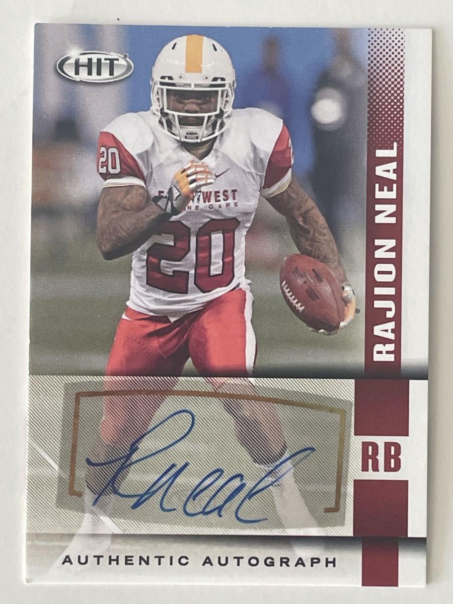 Rajion Neal signed autograph card | EstateSales.org
