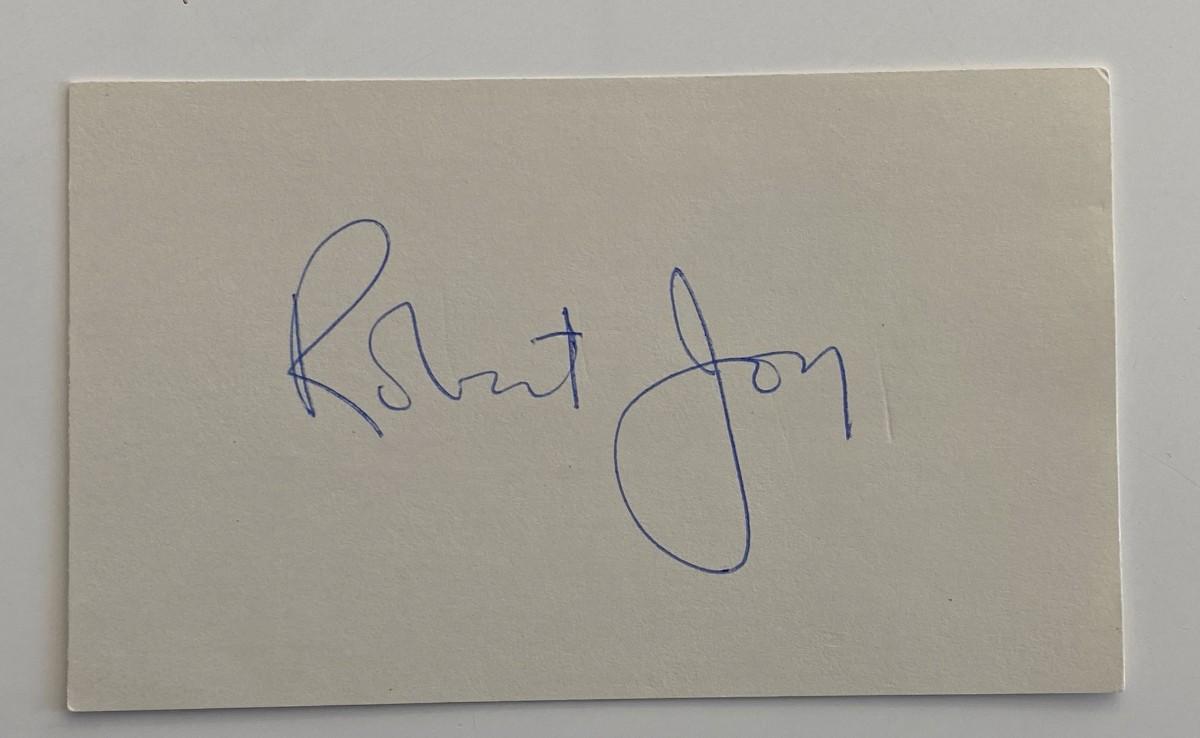 Robert Joy original signature | EstateSales.org