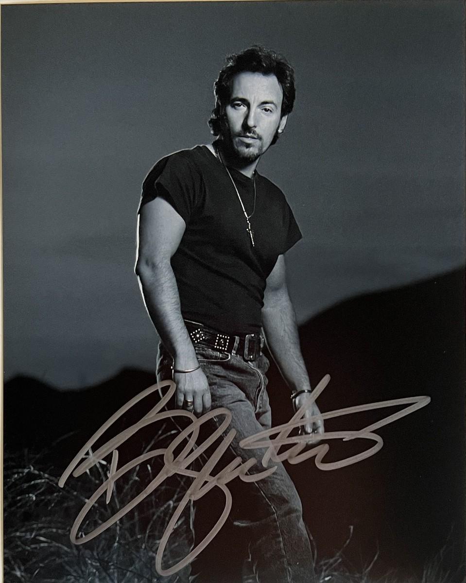 Bruce Springsteen signed photo | EstateSales.org