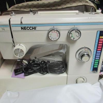 Necchi Sewing Machine Model 537FA - B | EstateSales.org