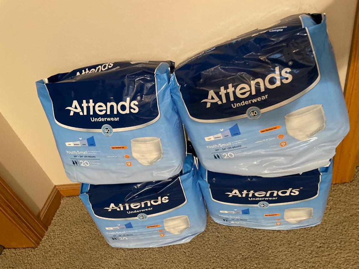 Youth small Attends underwear | EstateSales.org