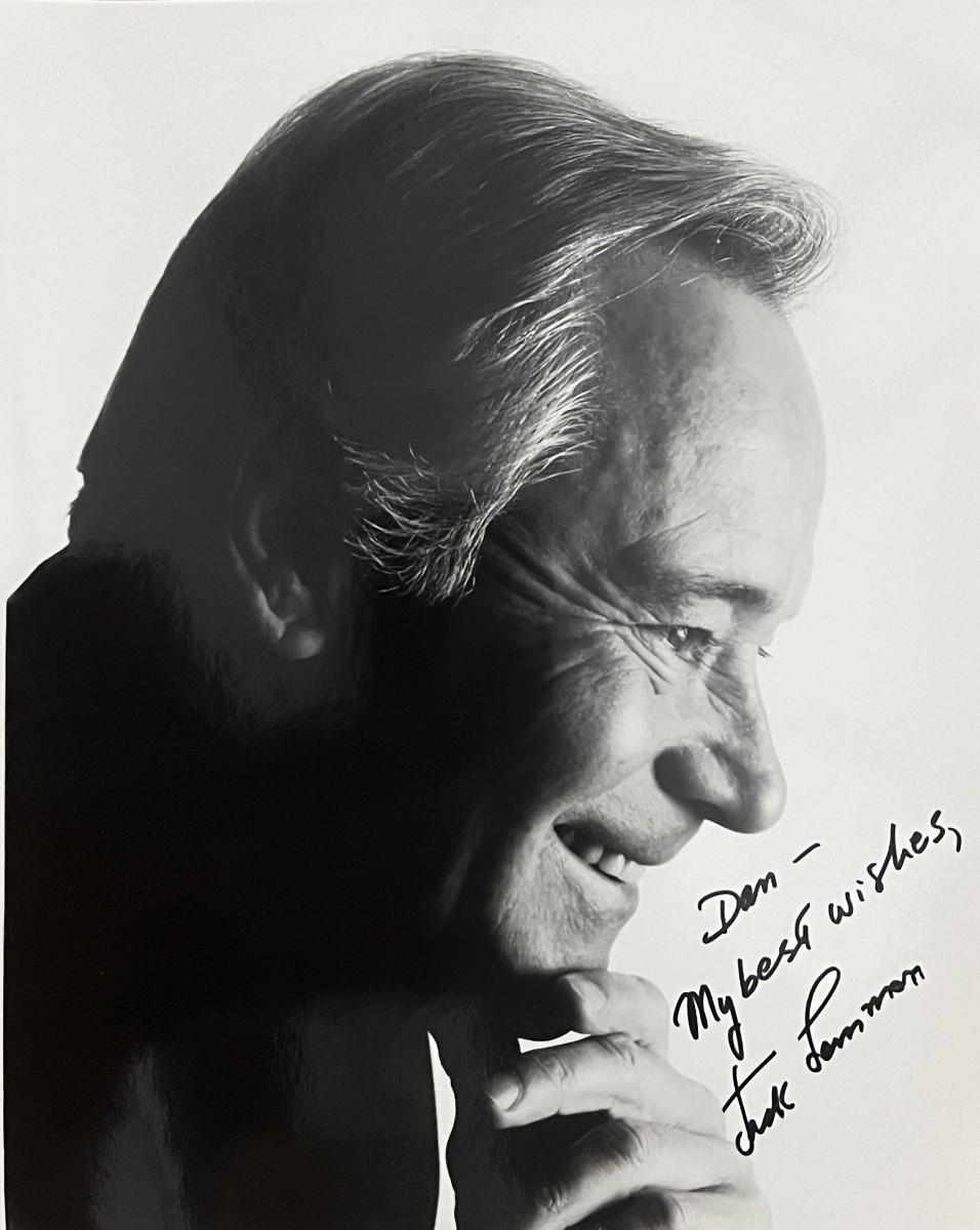 Jack Lemmon signed photo | EstateSales.org