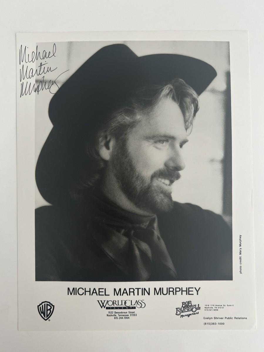 Michael Martin Murphey signed photo | EstateSales.org