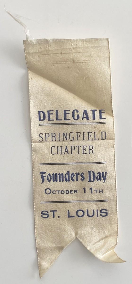 St. Louis Founders Day ribbon | EstateSales.org