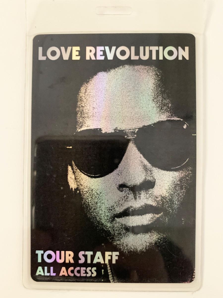 Lenny Kravitz Love Revolution All Access Tour Staff Pass | EstateSales.org