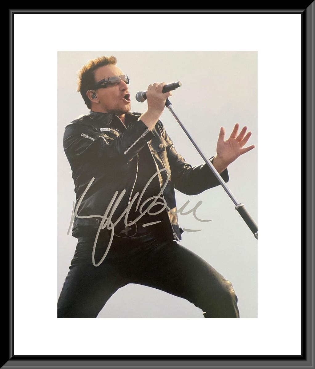 U2 Bono signed photo | EstateSales.org