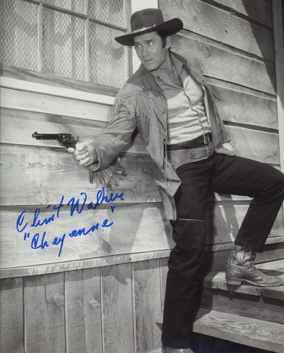 Clint Walker signed photo | EstateSales.org