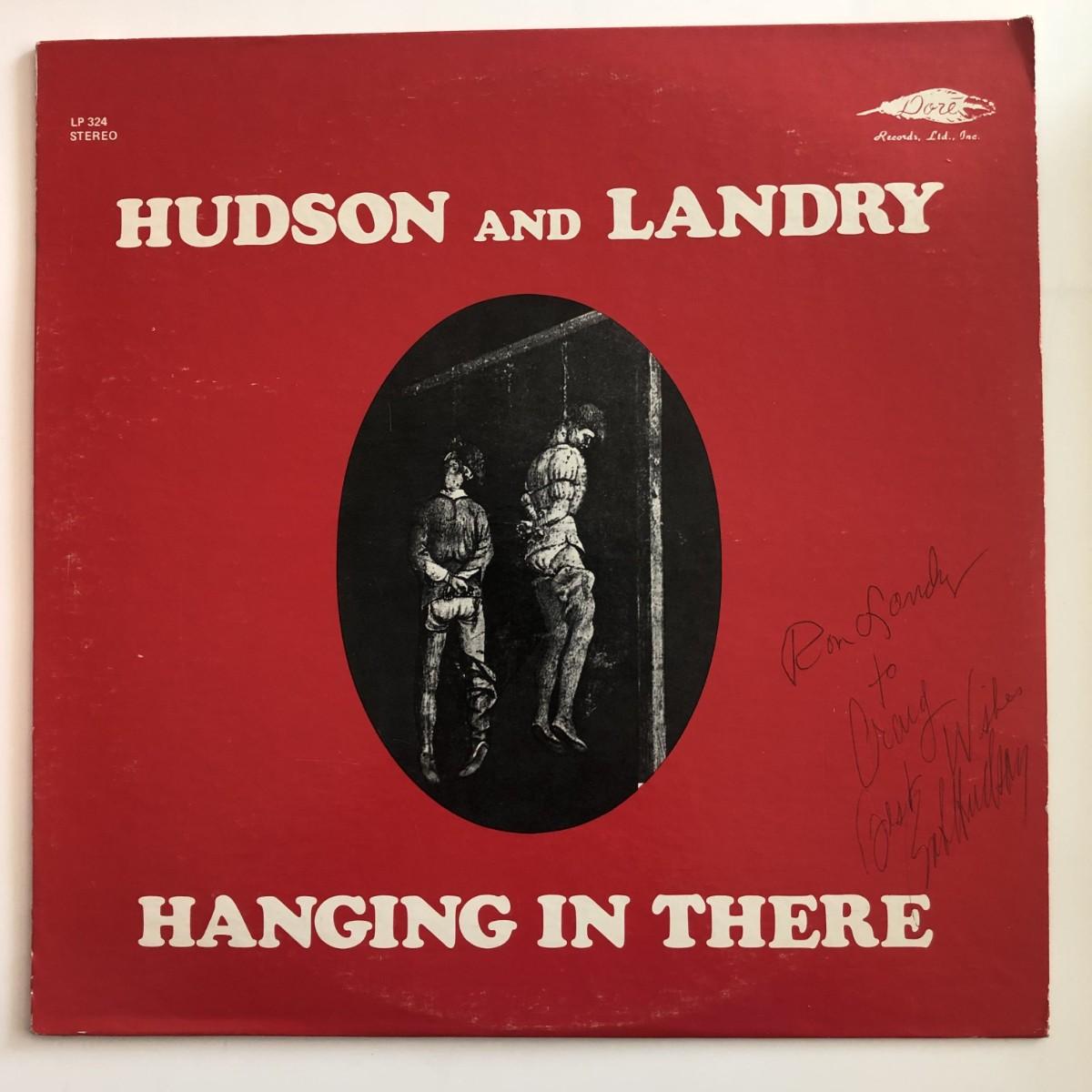 Hudson and Landry Hanging in there signed album | EstateSales.org