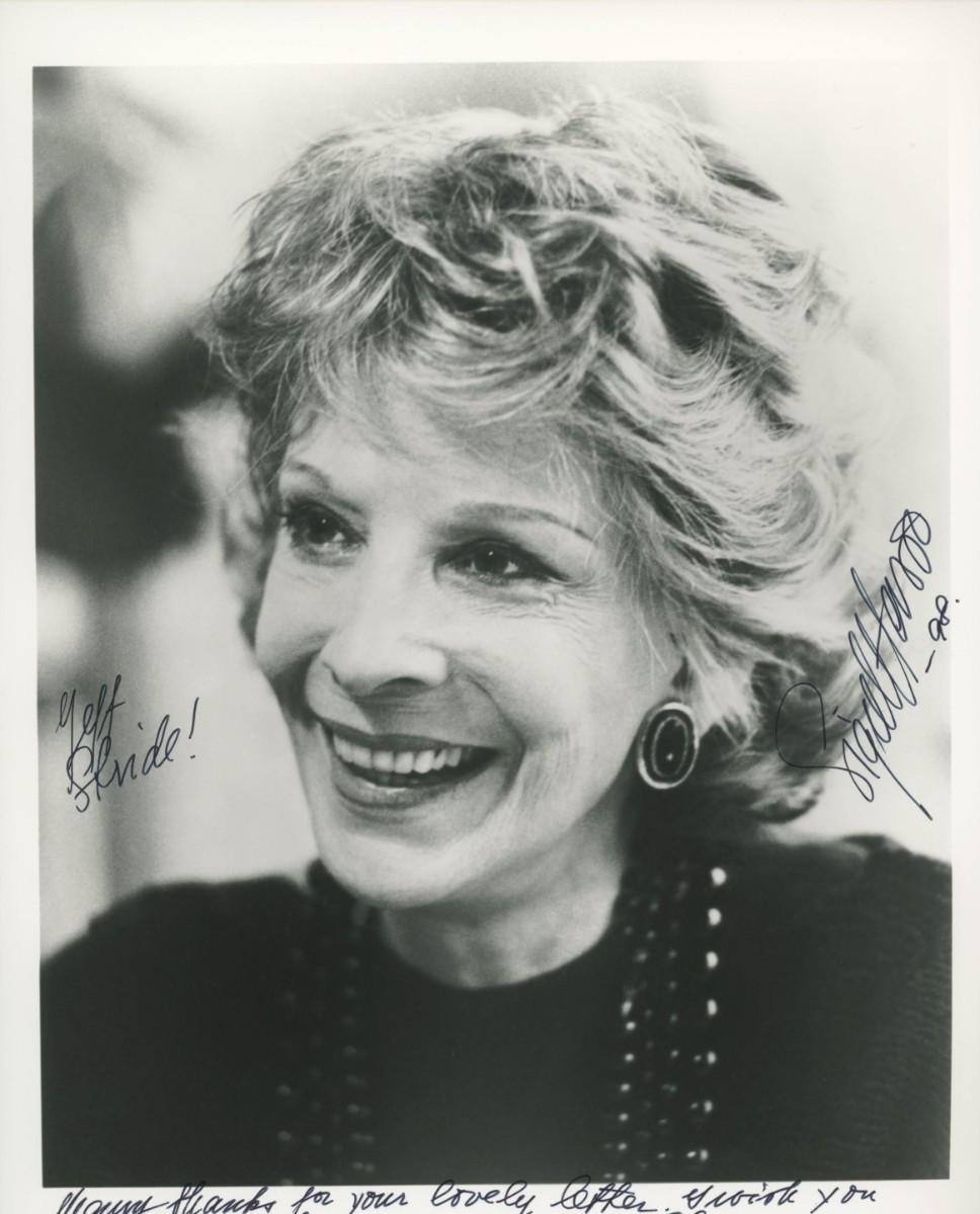 Signe Hasso signed photo | EstateSales.org